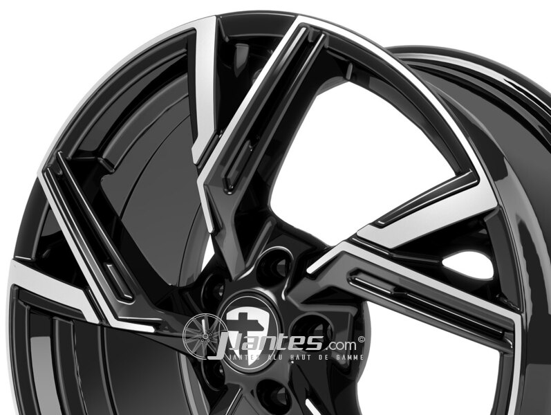 Jante en aluminium 20 pouces TOMASON Black Poli